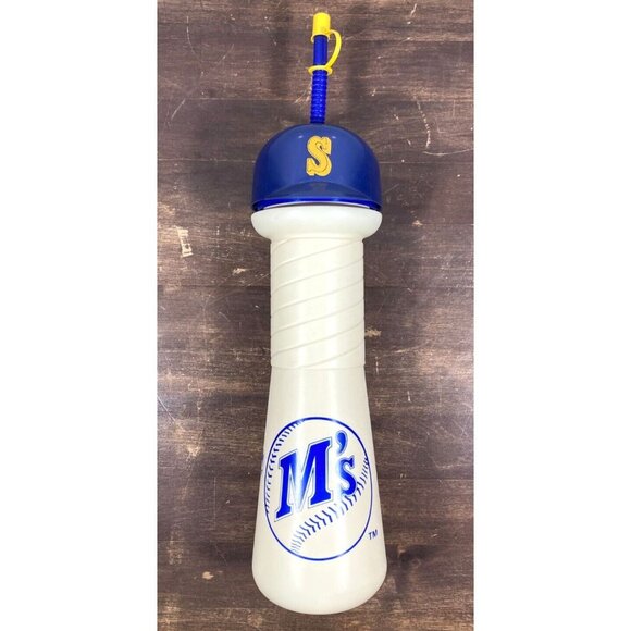 MLB | Dining | Vintage Seattle Mariners 8s 90s Plastic Water Bottle ...